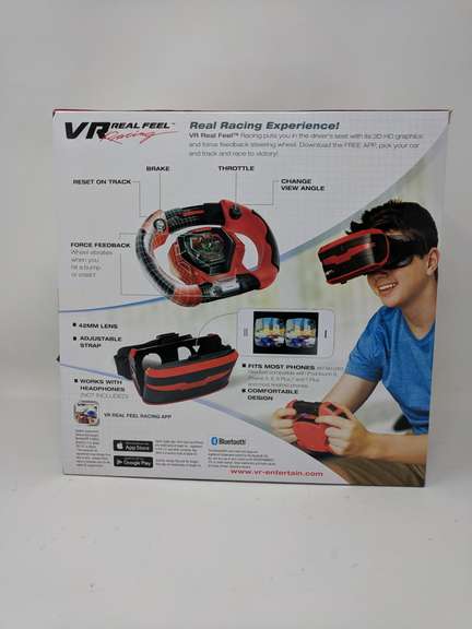 VR Real Feel Racing 3D Reality Simulator Gaming System with Bluetooth ...