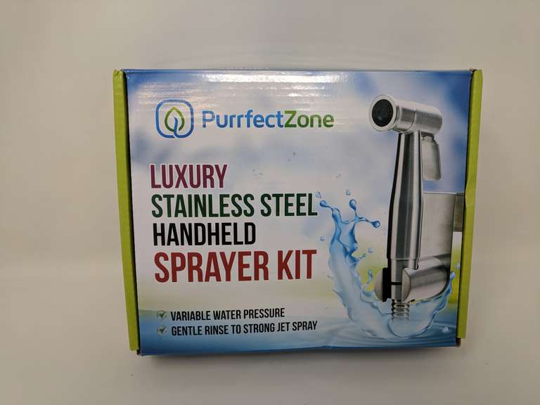 Perfect Zone Luxury Stainless Steel Handheld Sprayer Kit - Dutch Goat