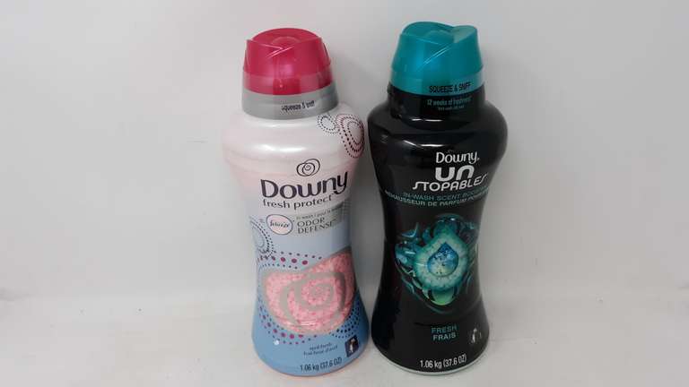 Assortment of 2 Downy Fresh Protect & Downy Unstopables In Wash Scent ...