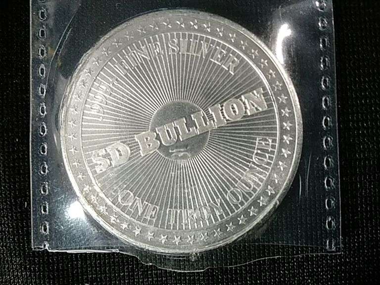 1 oz SD Bullion Silver Round – .999 Fine Silver - Dutch Goat