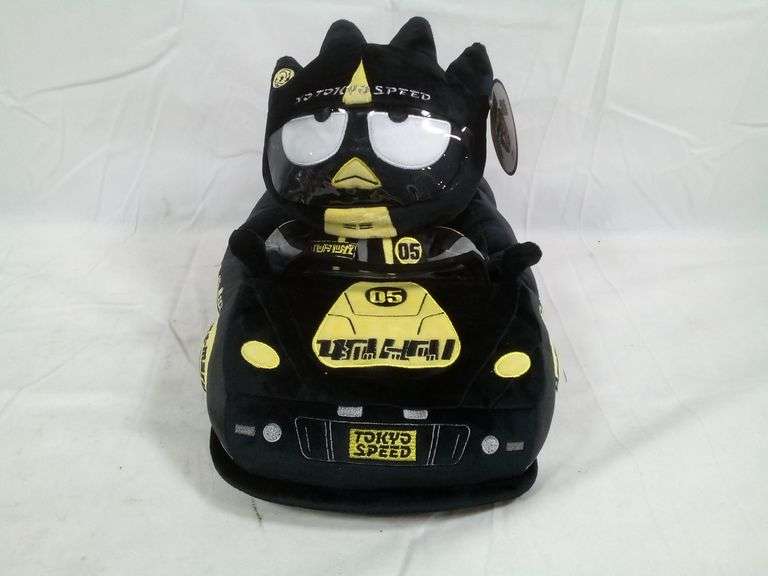 Kidrobot, Hello Kitty Tokyo Speed Racer Badtz-Maru Interactive Plush ...