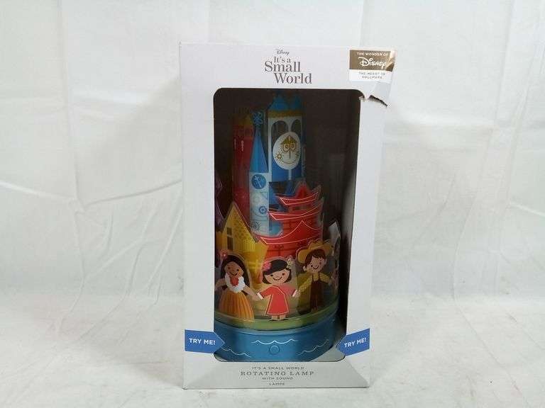 Hallmark, Disney It's A Small World Rotating Lamp With Sound - Dutch Goat