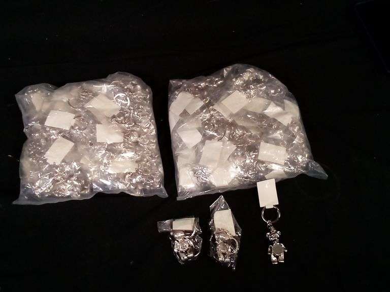 Assortment Of Metal Teddy Bear Keychains Pack - Dutch Goat