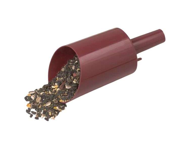 Heath Bird Feed Seed Scoop & Funnel – Red FS-1 - Dutch Goat