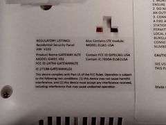 Cove Security Touch Alarm Panel Gateway Alte GW01 V02 - Dutch Goat