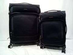 Lot Of 2 Samsonite, Xpression 2 Piece Softside Luggage Set, Black ...