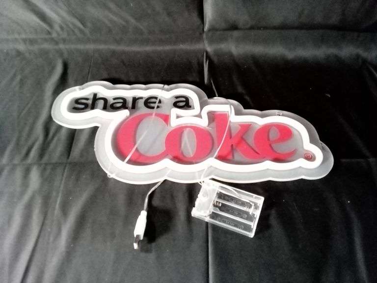 Share A Coke Neon Lighted Sign - Dutch Goat