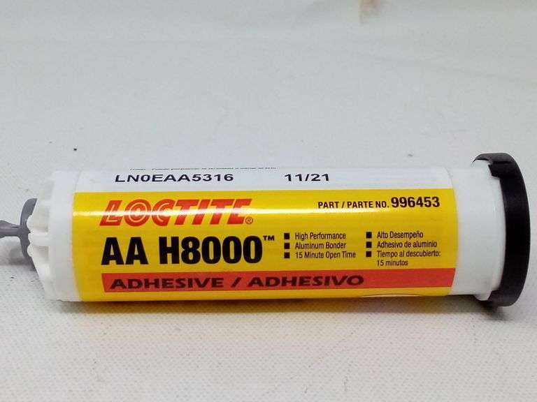 Lot Of 9 Loctite, Methacrylate Adhesive AA H8000, 1.69 Fl Oz - Dutch Goat