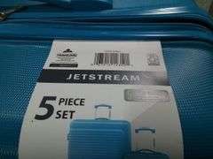 JETSTREAM, 5 Piece Hardside Luggage Set, Spinners And Packing Cubes ...