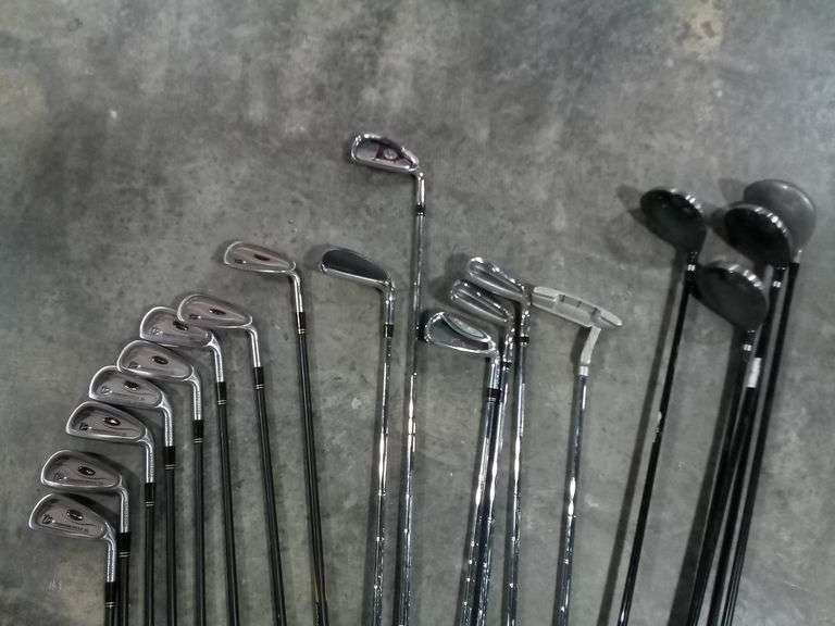 Assortment Of Steel Shaft Golf Clubs - Dutch Goat