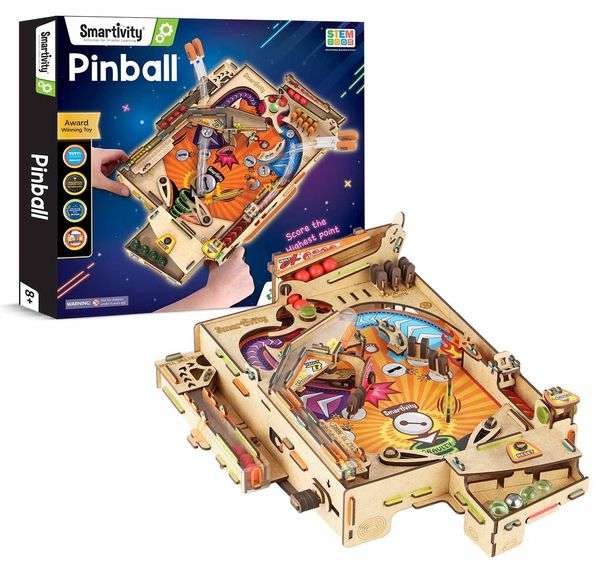 Smartivity DIY Pinball Machine STEM Toy - Dutch Goat