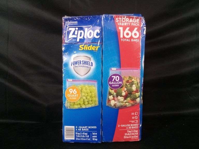 Ziploc Slider Bag Storage Variety Pack – 166 Total Bags - Dutch Goat