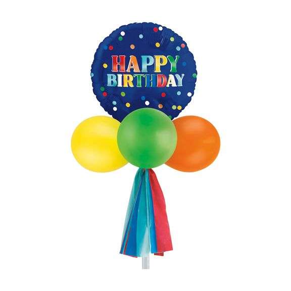 Lot Of 6 321 Party, Birthday Balloon Yard Sign Kit - Dutch Goat