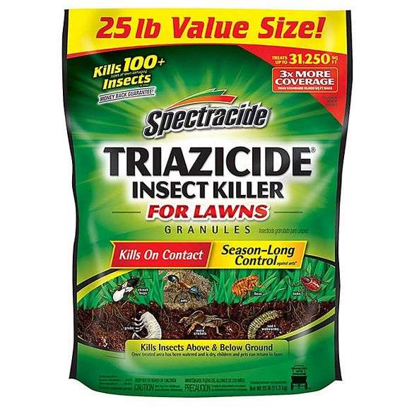 Spectracide Triazicide Insect Killer for Lawns – 25lb Granules - Dutch Goat