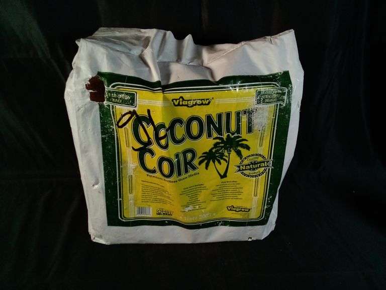 Viagrow Coconut Coir Block – Premium Soilless Grow Media, 11lb - Dutch Goat
