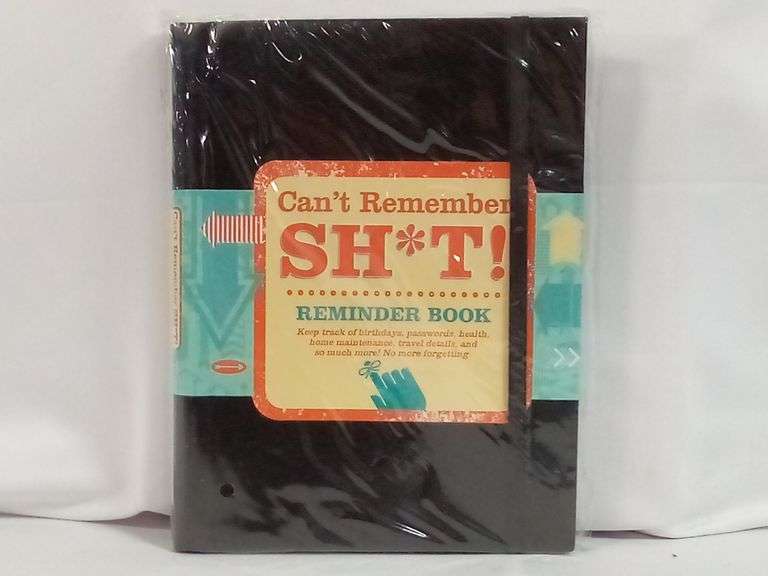 Can't Remember Sh*t Reminder Book - Dutch Goat