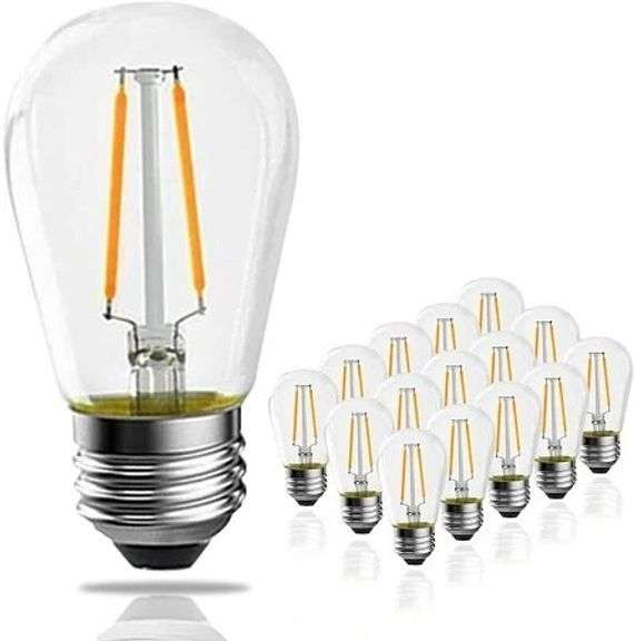 Retro Edison E27 LED Filament Bulb – 15 Pieces - Dutch Goat