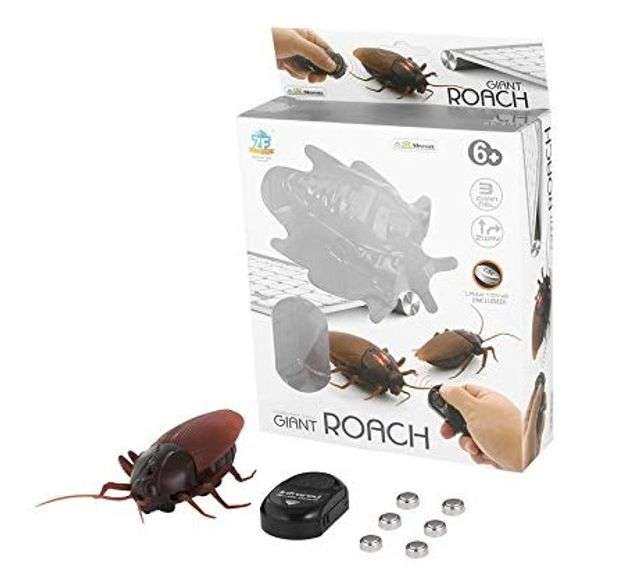 ZF IR MInisize Infrared Remote Control Giant Roach Prank Toy - Dutch Goat