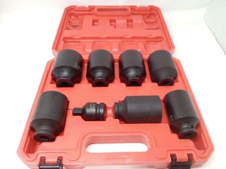 8 Piece Drive Impact Socket Set, Heavy Duty Sockets - Dutch Goat