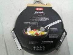 OXO Ceramic Professional Non-Stick Fry Pan w/Stainless Steel Handle ...