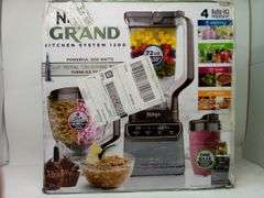 Ninja, Grand Kitchen System 1200 Blender, 1200 Watt Power Blender KS500 ...