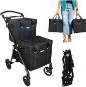 VOOMcart – Luxury Patented Foldable Personal Shopping Cart - Dutch Goat