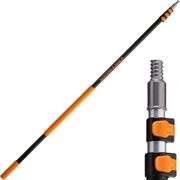 Extend-A-Reach Paint Sprayer Extension Pole – Black/Orange 6ft - 24ft ...