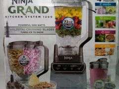 Ninja, Grand Kitchen System 1200 Blender, 1200 Watt Power Blender KS500 ...