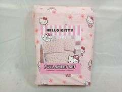 Hello Kitty Cotton Full Sheet Set, Pink - Dutch Goat