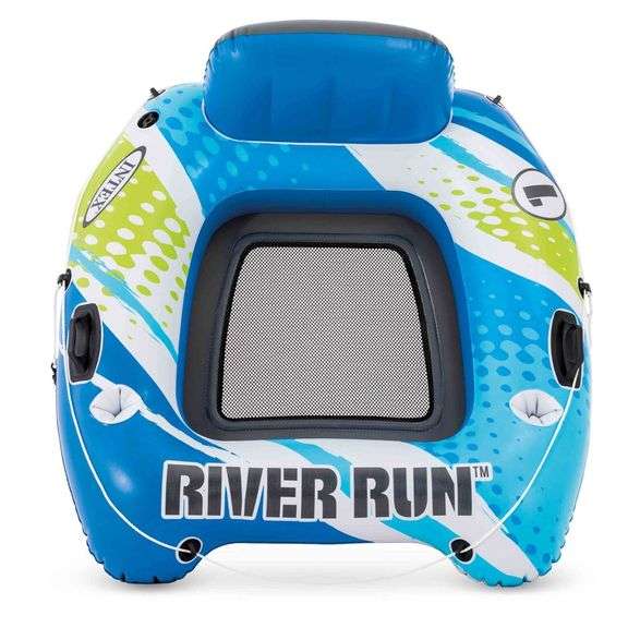 Intex River Run 1 Lounge Inflatable Water Float – 51" x 51" 2 Pack ...