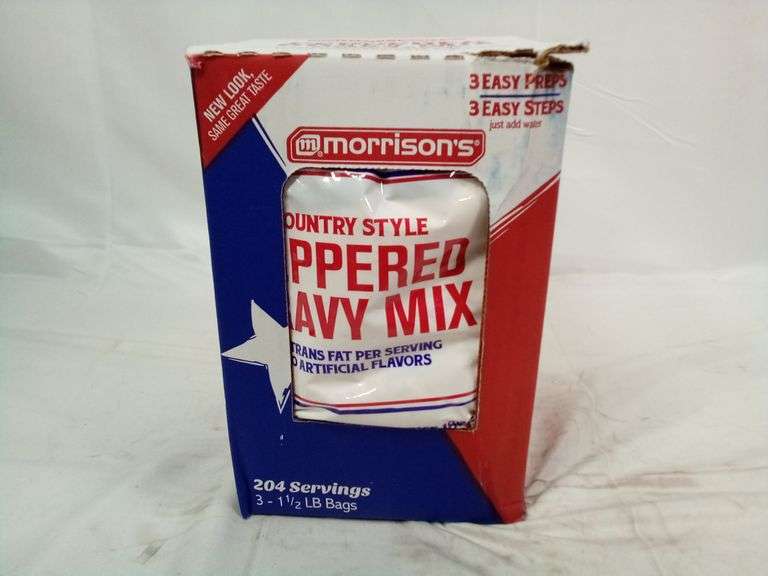 Morrison's Country Style Peppered Gravy Mix – 1.5lb 3 Bags - Dutch Goat